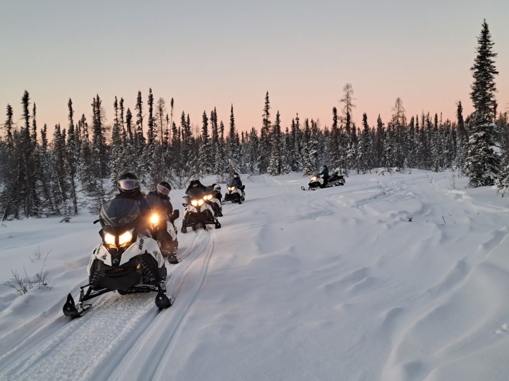 Snowmobile to the Ice Caves (December to April) – Destination NWT