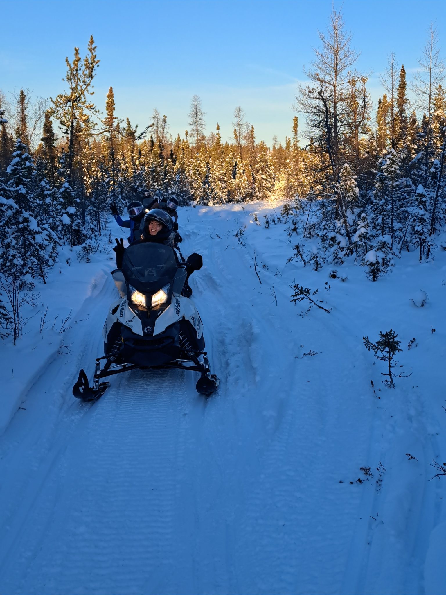 Snowmobile to the Ice Caves (December to April) – Destination NWT